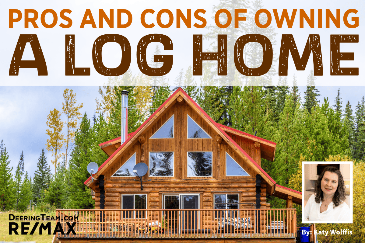 The Pros and Cons to Owning a Log Home or Cabin - The Mark Deering Team | RE/MAX of Grand Rapids